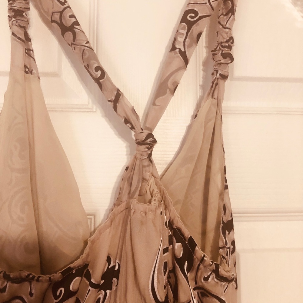 Hale Bob Flutter Silk Sundress - Gem